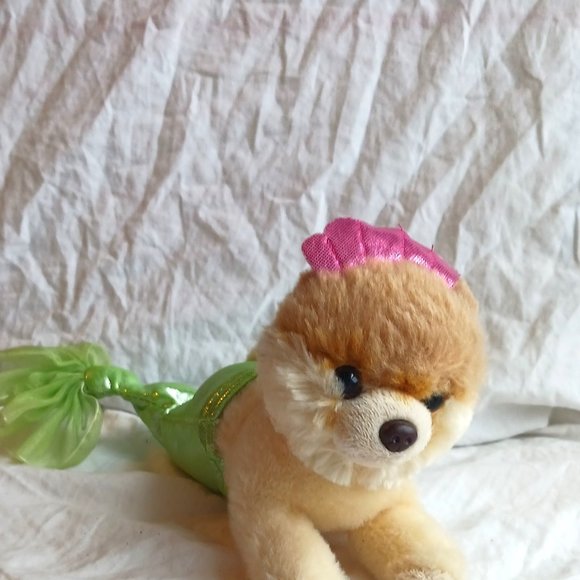 Gund | Toys | Gund Itty Bitty Boo Mermaid Tan Pomeranian Dog Puppy ...